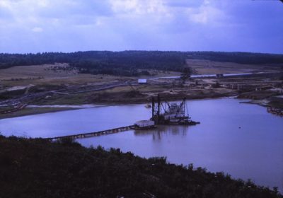 Construction of the Mactaquac Dam - Fredericton Region Museum