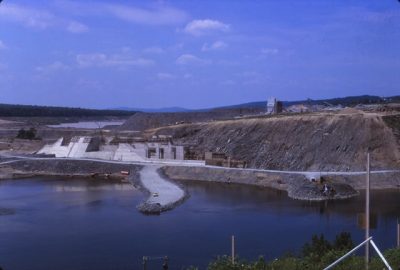 Construction of the Mactaquac Dam - Fredericton Region Museum
