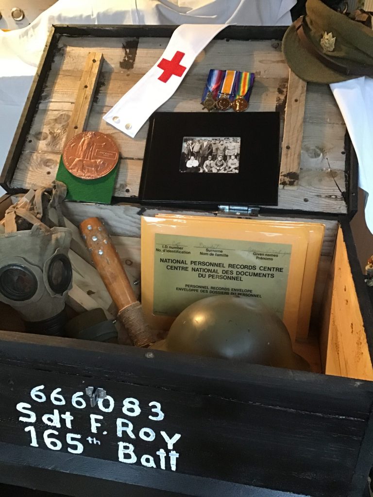 First World War Trunk - Fredericton Region Museum